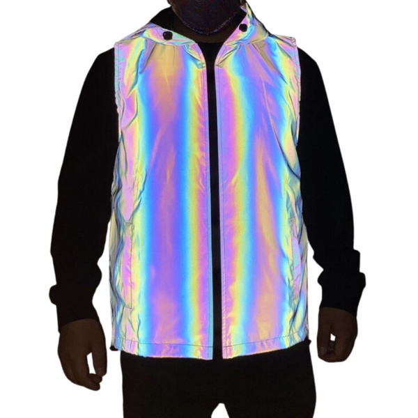 Holographic Vest – ReflectiveClo