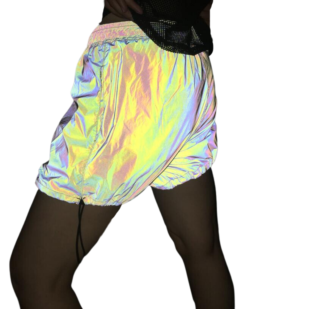 Holographic Short Shorts – ReflectiveClo
