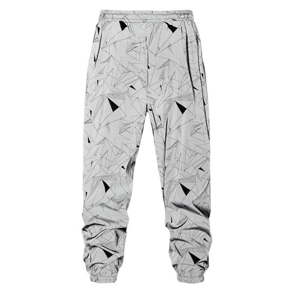Reflective Pants "Geometric" – ReflectiveClo