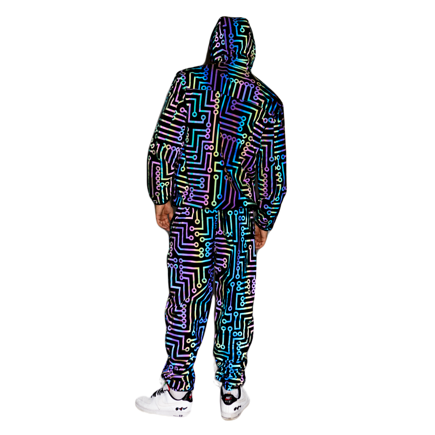 Holographic Tracksuit "Circuit" – ReflectiveClo