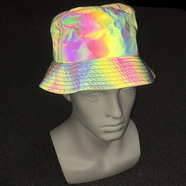 Holographic Bucket Hat – ReflectiveClo